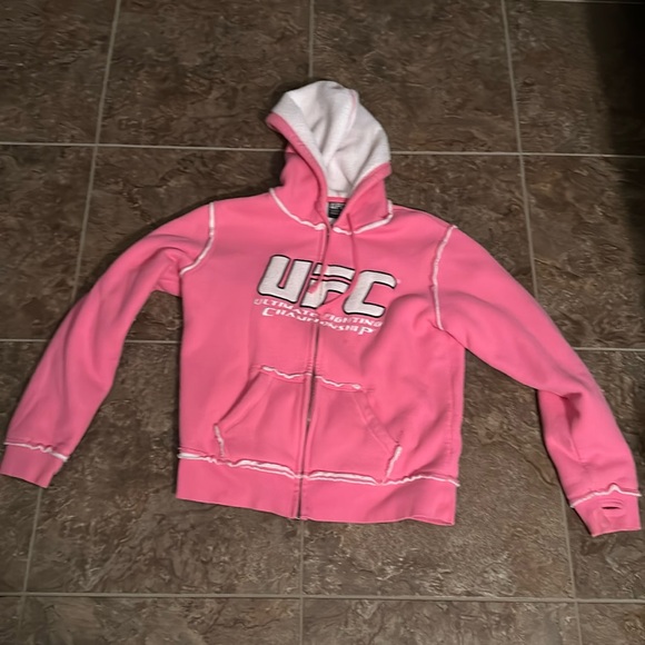 Jackets & Coats | Rare Pink Ufc Coat | Poshmark